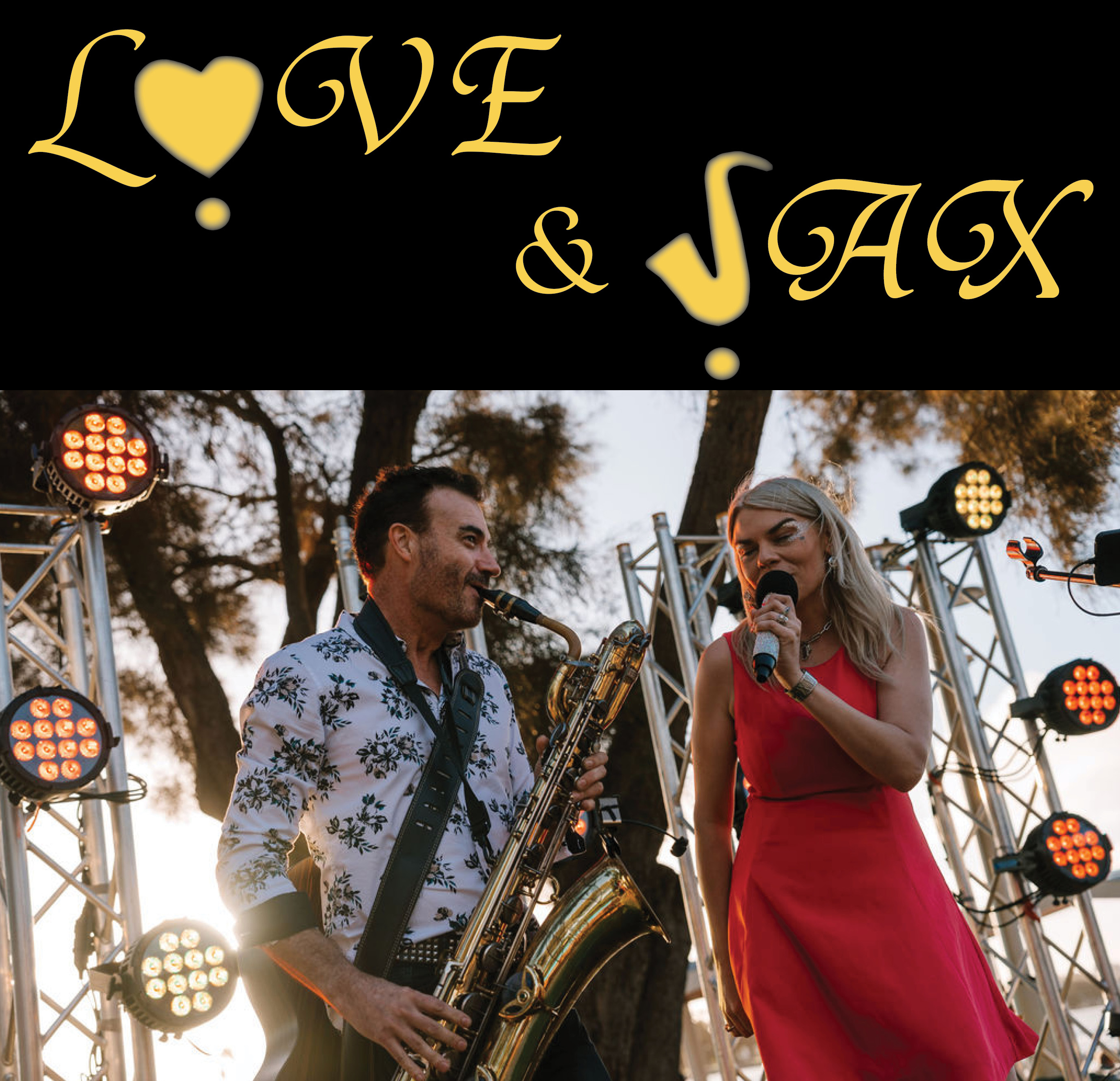 Book Love and Sax Duo Cover Band, Solo, DJ and MC - Duo, Perth