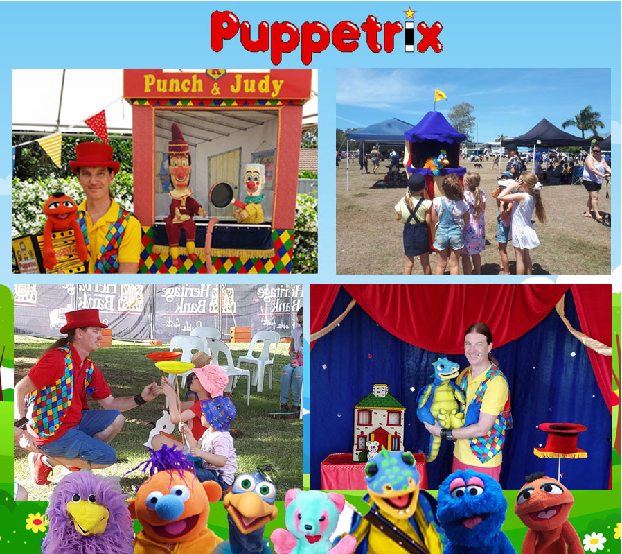 Book Puppetrix - Magician, Brisbane