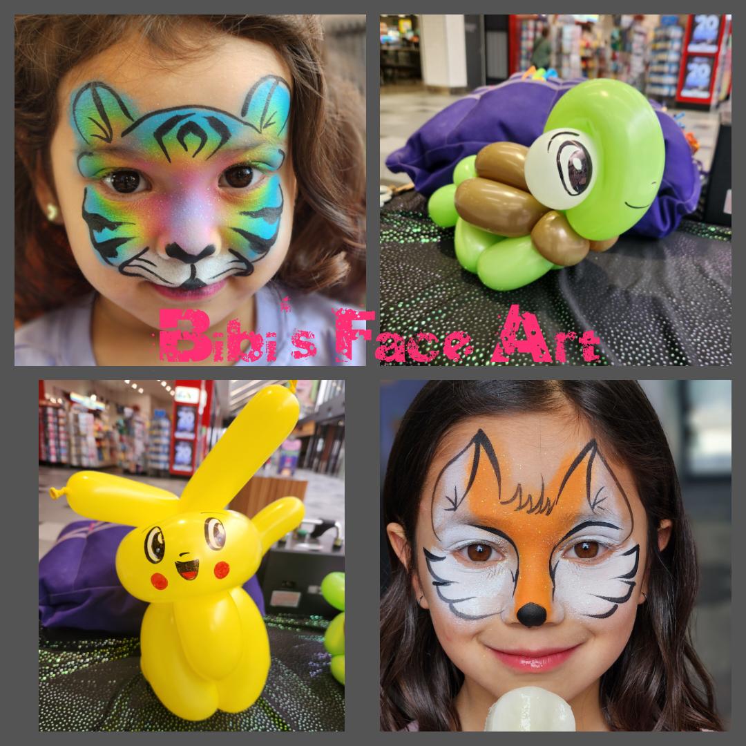 Book Bibi's Face Art - Face Painter and Balloonist, South Morang